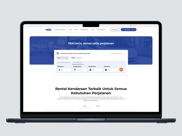 10 Contoh Website Rental Mobil Modern dan Profesional