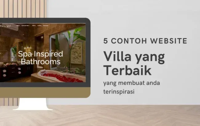 5 Contoh Website Villa Inspirasi Desain Terbaik untuk Anda