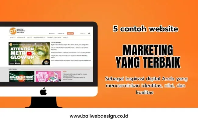 Contoh Website Marketing Inspirasi Strategi Pemasaran Online