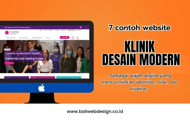 7 Contoh Website Klinik Desain Modern untuk Pelayanan Anda